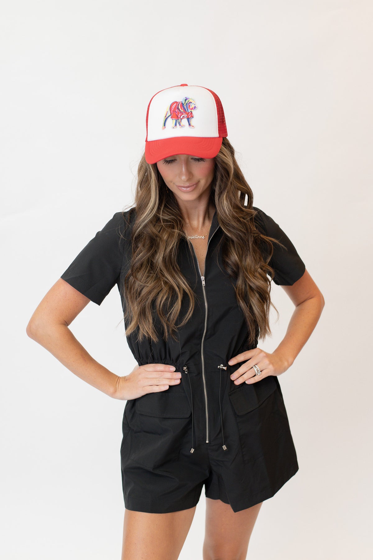 Embroidered Patch Dawg Trucker Hat - Two Colors — MeMe's & JD Griffin