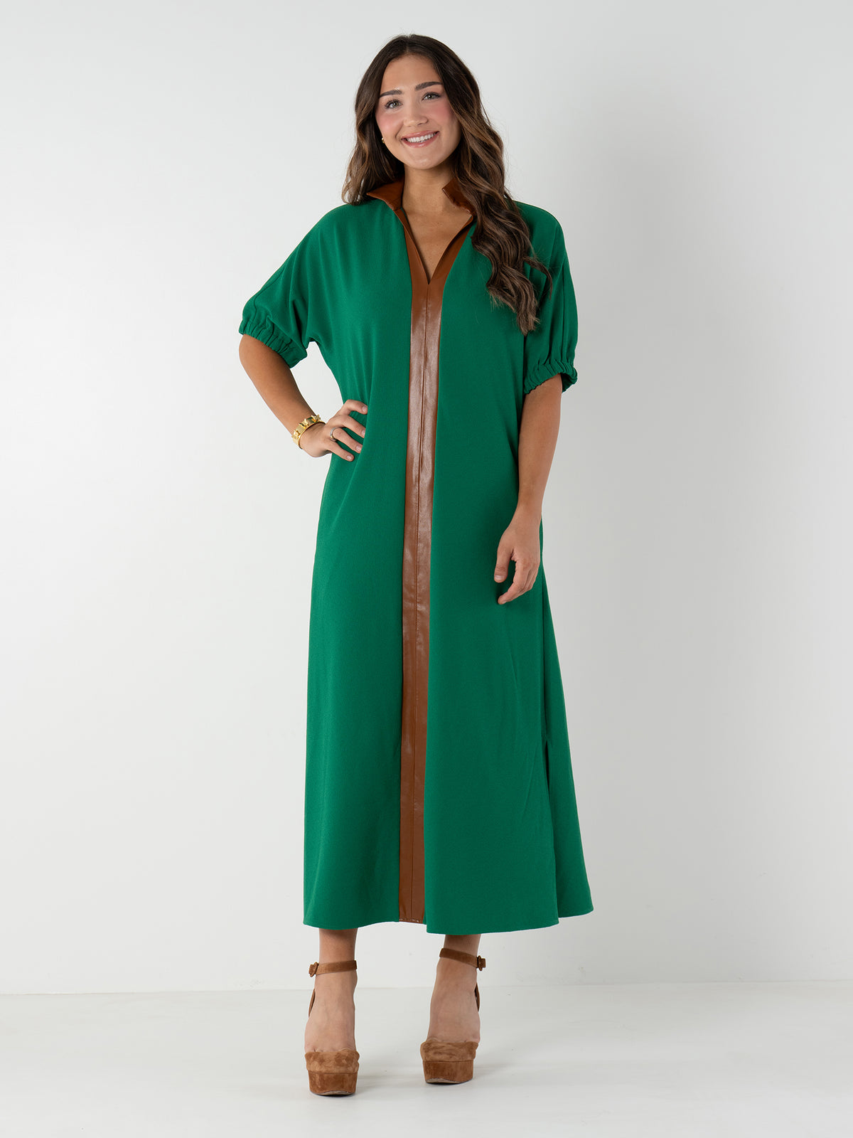 Poppy Maxi - Green Jacket — MeMe's & JD Griffin