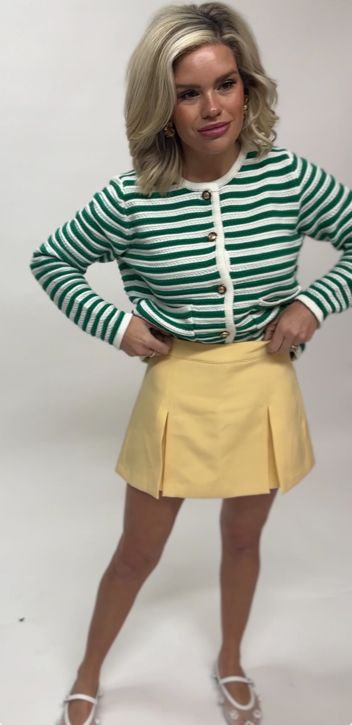 The Putter Single Pleat Skort - Two Colors — MeMe's & JD Griffin