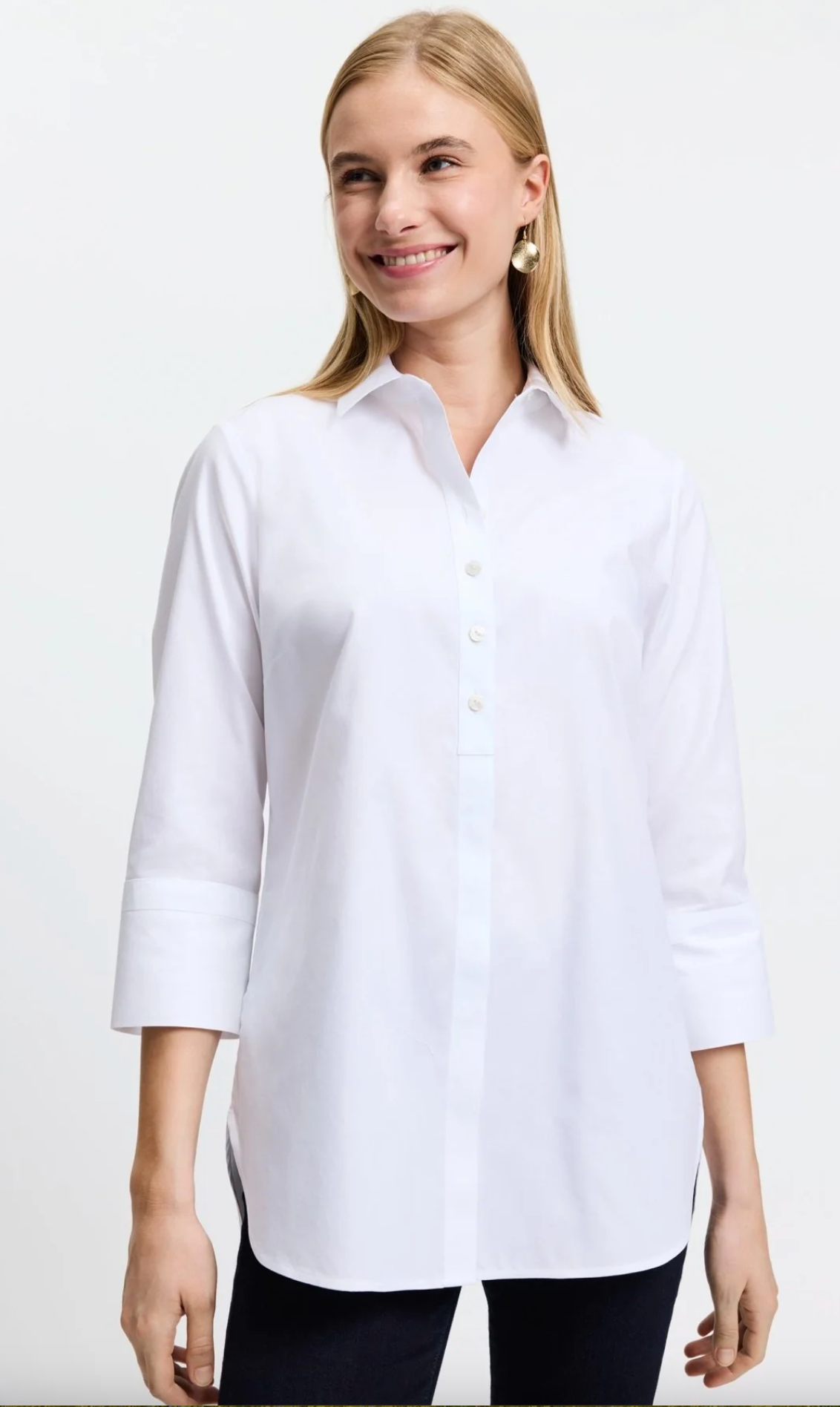 Madison Blouse- White — MeMe's & JD Griffin